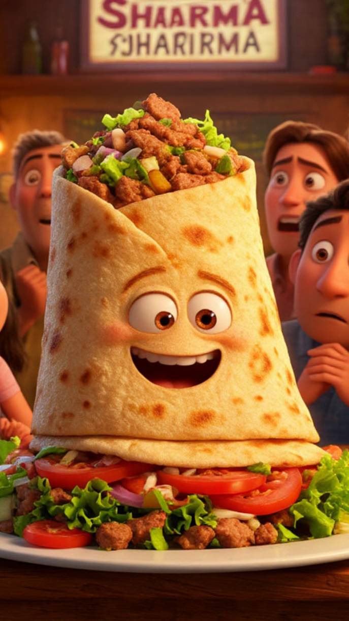 Пятничный рецепт мега шаурмы