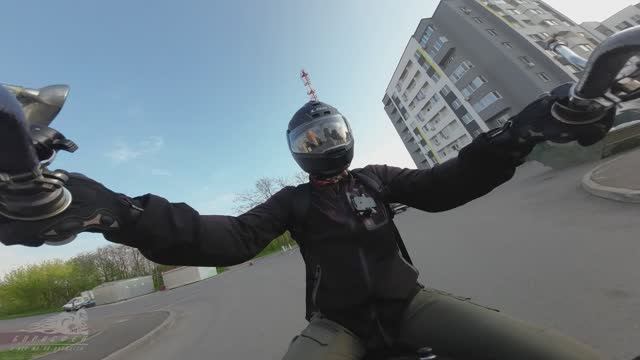 Мото-прогулка по пробкам Краснодара. ГМР-Знаменский и обратно. 04.2024. Не переезжайте в Краснодар!