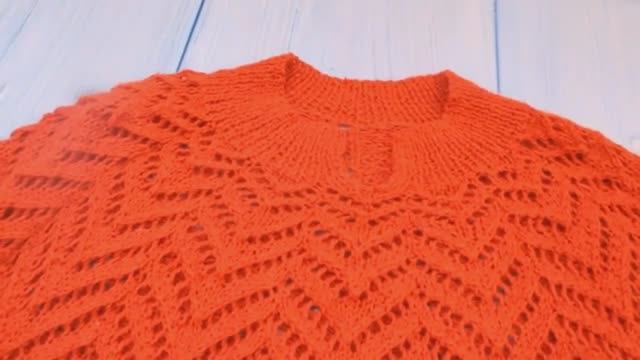 Красивый джемпер спицами!!!