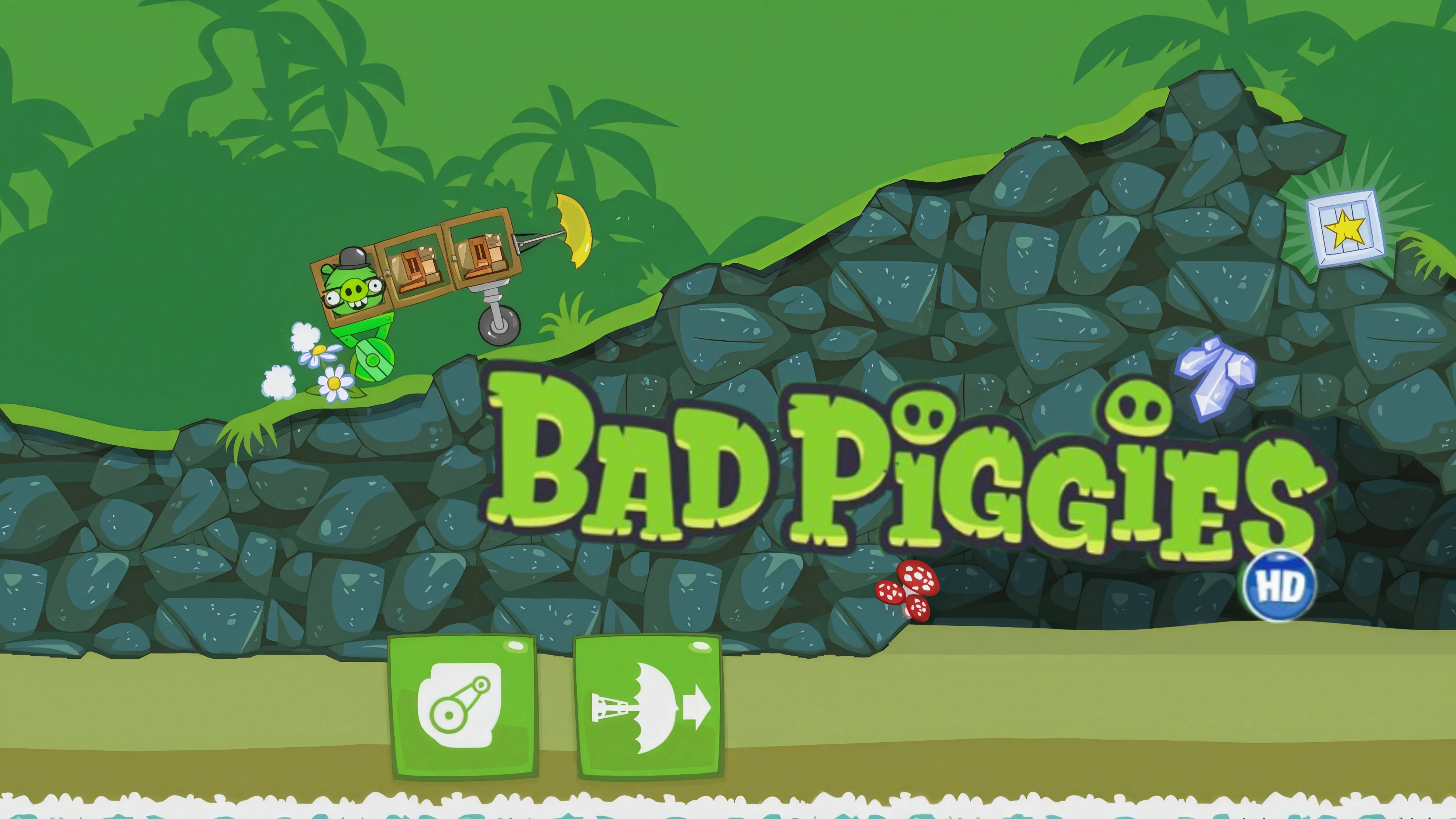 Новые ИНСТРУМЕНТЫ для телеги в игре Bed Piggies!