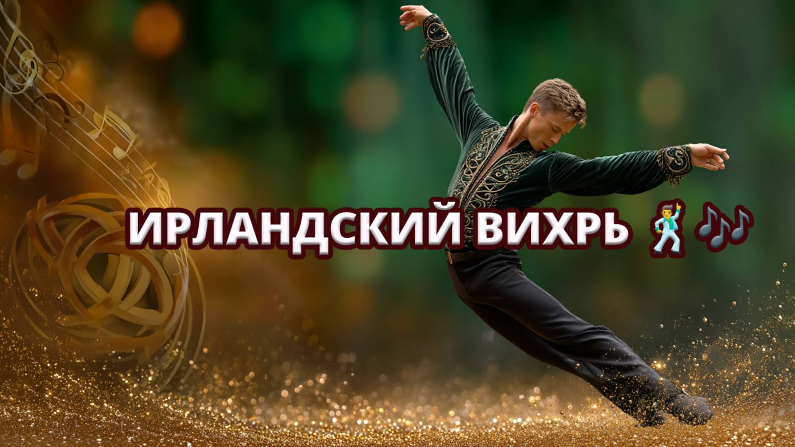 Ирландские танцы в исполнении Алексея Кардаполова 🕺🎶