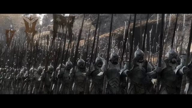 Orcs march chanting