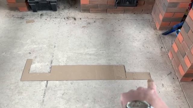 Подготовка к установке уличной столешницы из Gralit