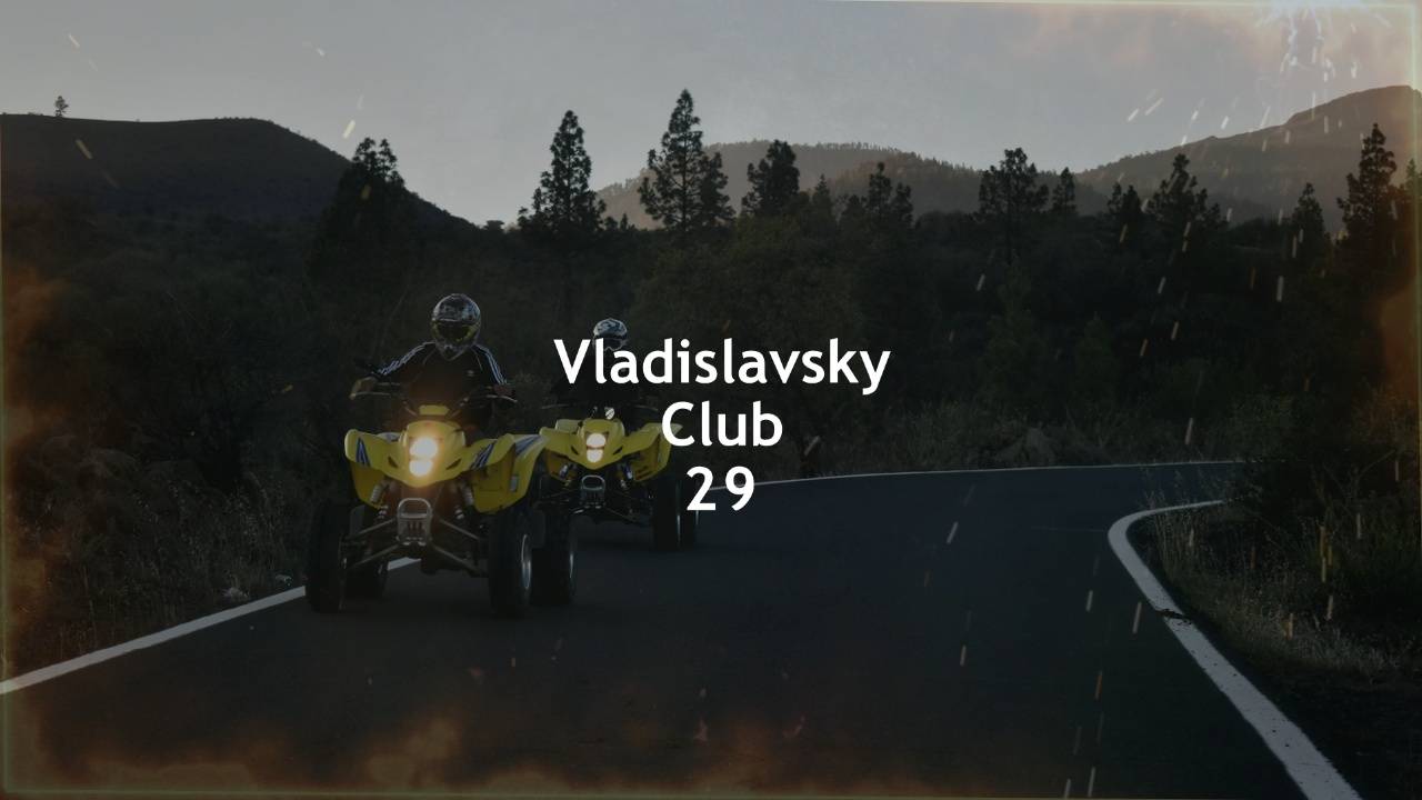 Vladislavsky Club 29 (Melodic Techno Progressive House Dj Mix)