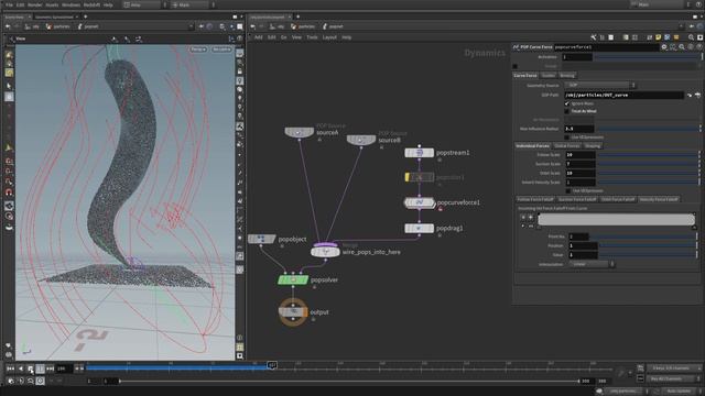 Particles Part 06 - The Curve Force Twister