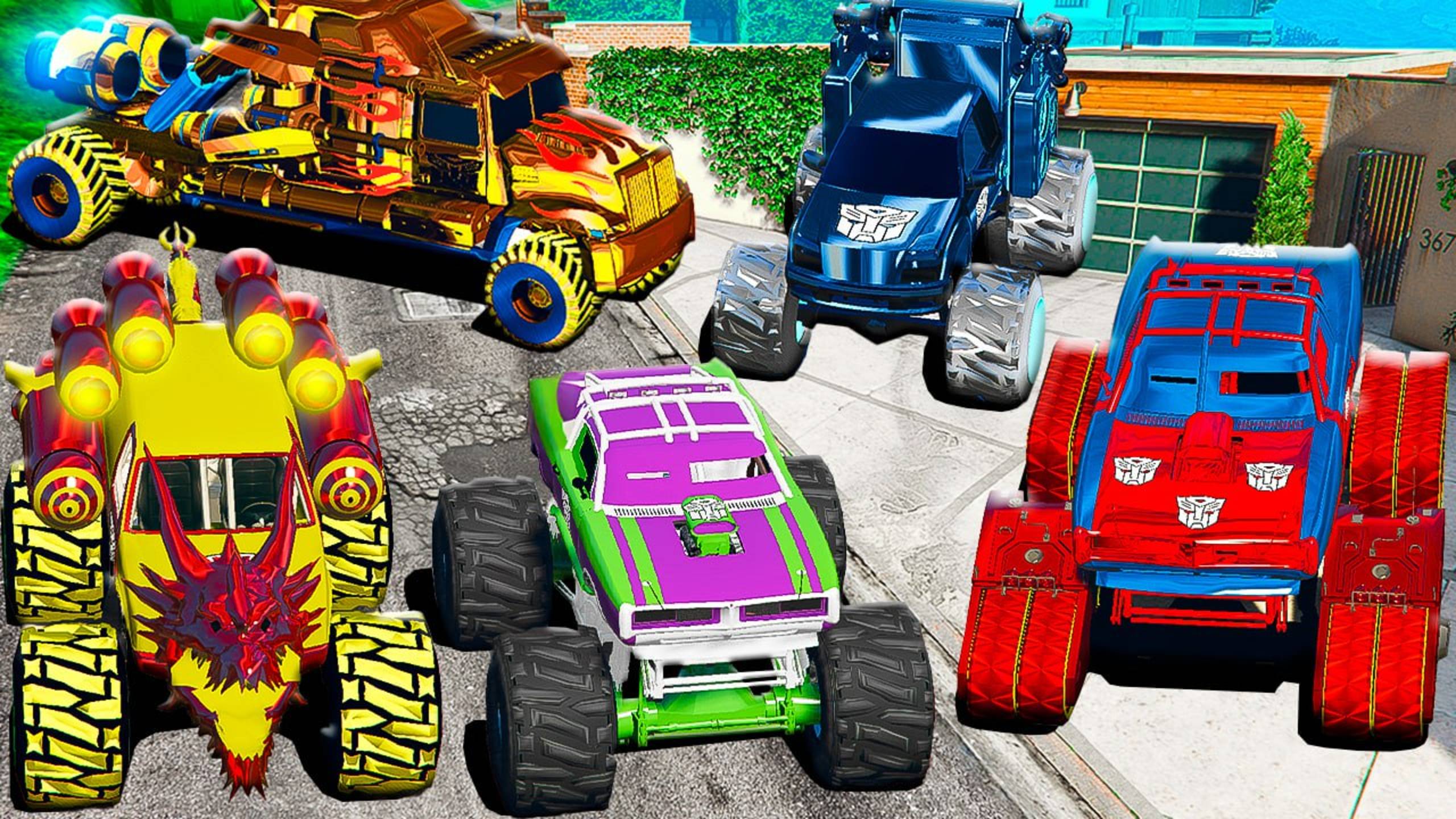 УГНАЛ ВСЕ СЕКРЕТНЫЕ ТАЧКИ ТРАНСФОРМЕРОВ В ГТА 5!