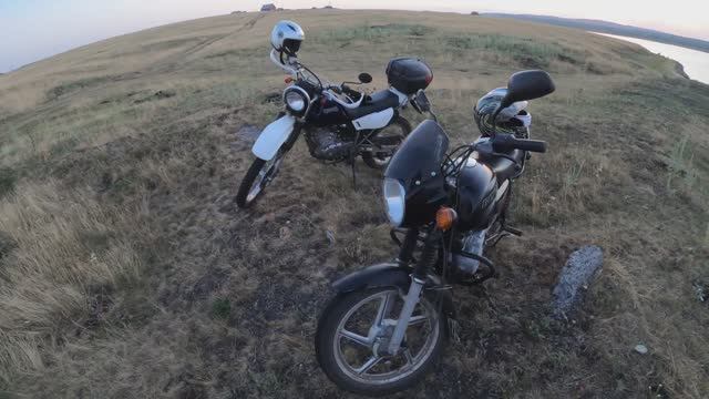 Bajaj Boxer 150 и Suzuki Djebel 200. Покатушки. 20.07.2021 г.