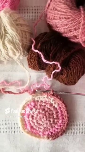 подобрала ниточки для коврика #вязание #бабушкин_коврик #коврики #рукоделие