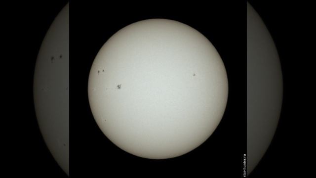 Солнце, 18 апреля 2025 года, 10:02. Тест светофильтра K & F CONCEPT ND100000 58 мм.