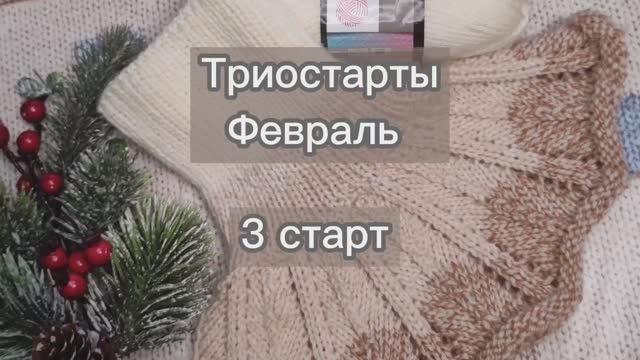 Готовое изделие Триостарты февраля 3 стартУчастник 35