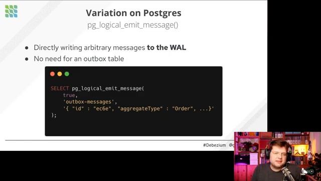 TALK2022-06 Open-source Change Data Capture With Debezium (Gunnar Morling)