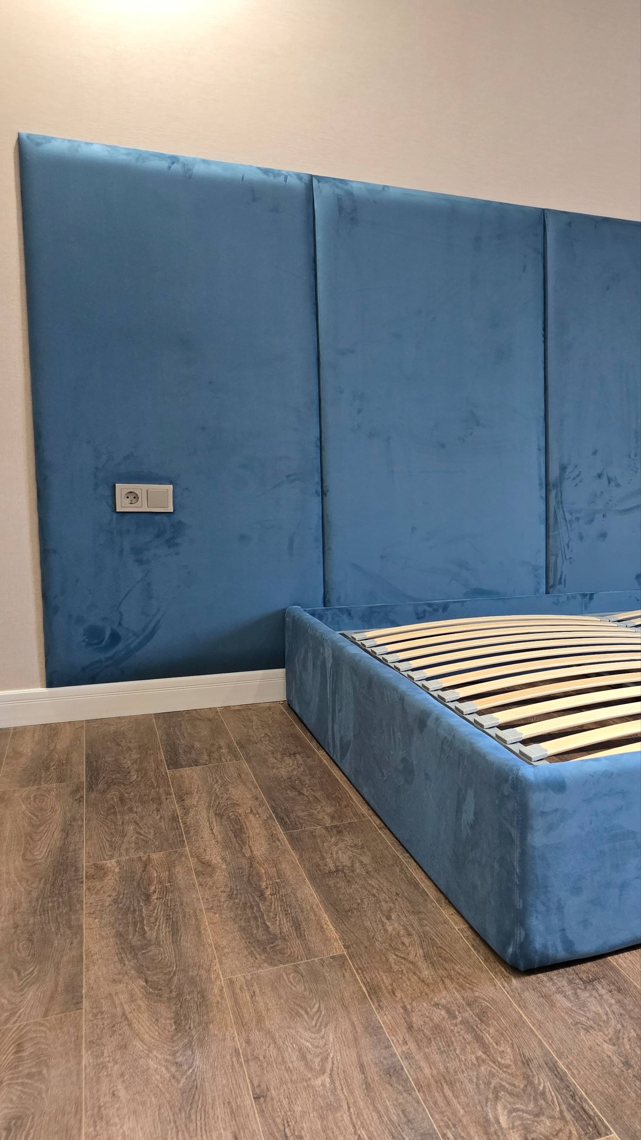 Спальня в синем цвете