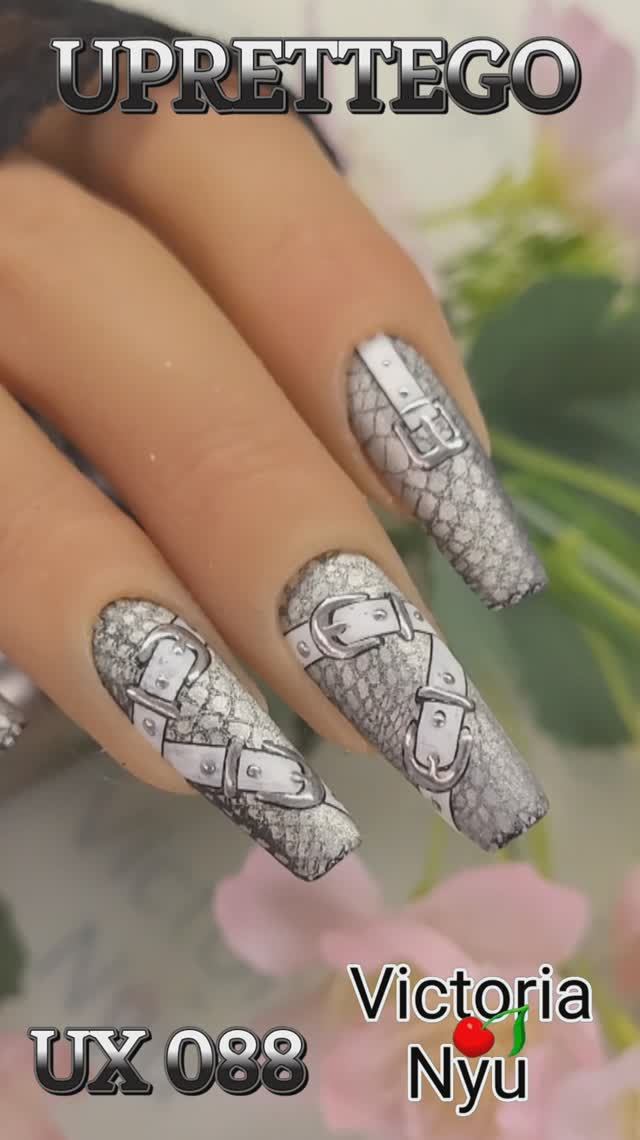 #ремешок #stamping #stampingnailart #nailart #victorianyu #naildesign #stampingplates #uprettego