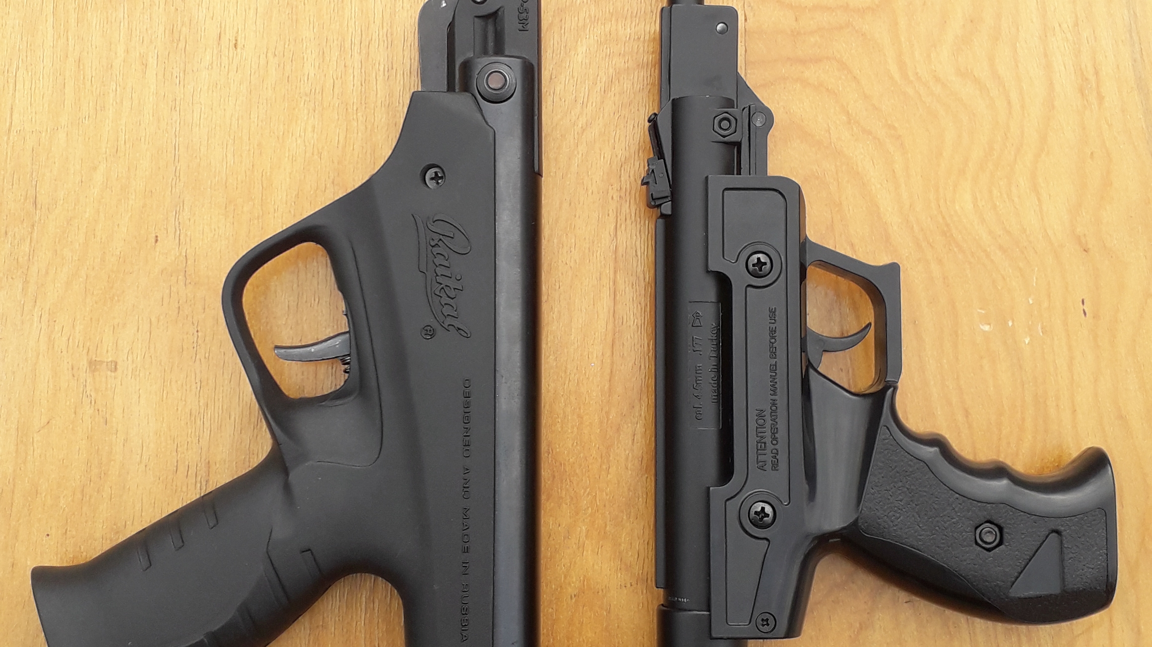 Подробное сравнение Иж-53м и Blow-h01 с полной разборкой обоих