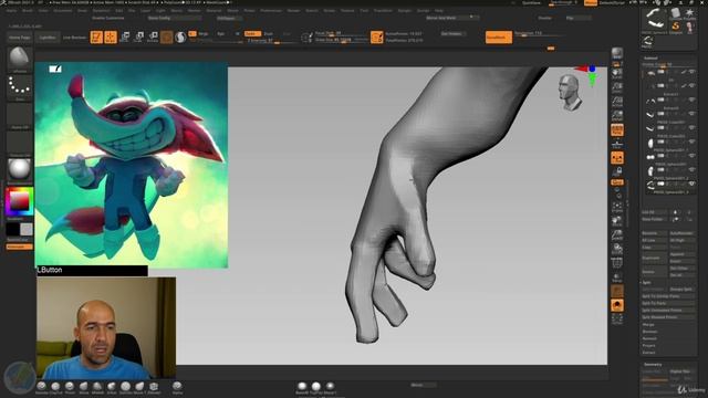 11. Adding fingers and legs