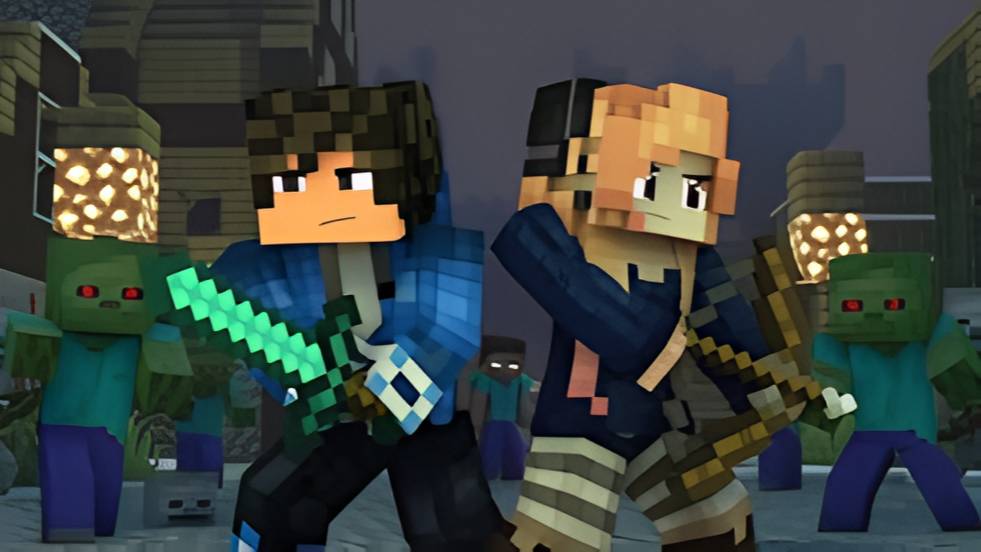 The Struggle - A Minecraft Original Music Video ♫