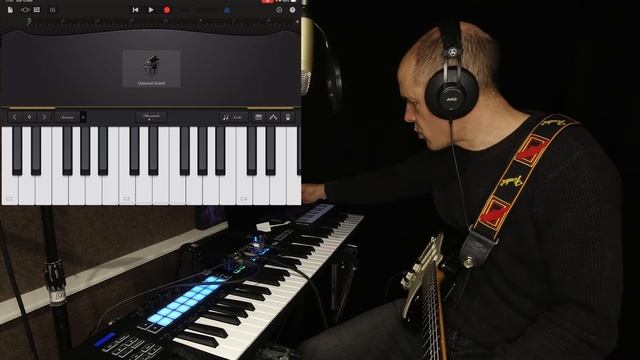 GarageBand for iOS - a brief recording session!