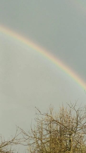 Красоты РУСИ Радуга в апреле