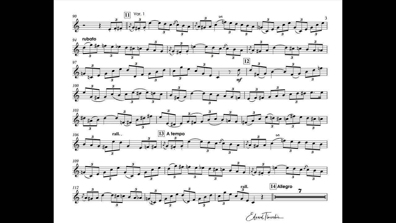 Arban, Jean-Baptiste - Fantasie brilliante - Sergei Nakaryakov trumpet Bb