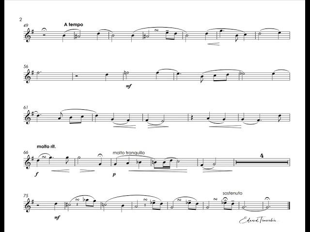 Peskin, Vladimir - Melody - Evgeny Guriev  trumpet Bb