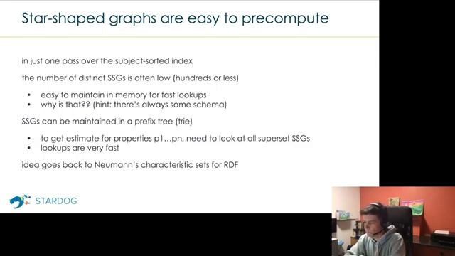 TALK2022-07 Stardog Query Optimiser. Architecture and Cardinality Estimations for Graph Queries