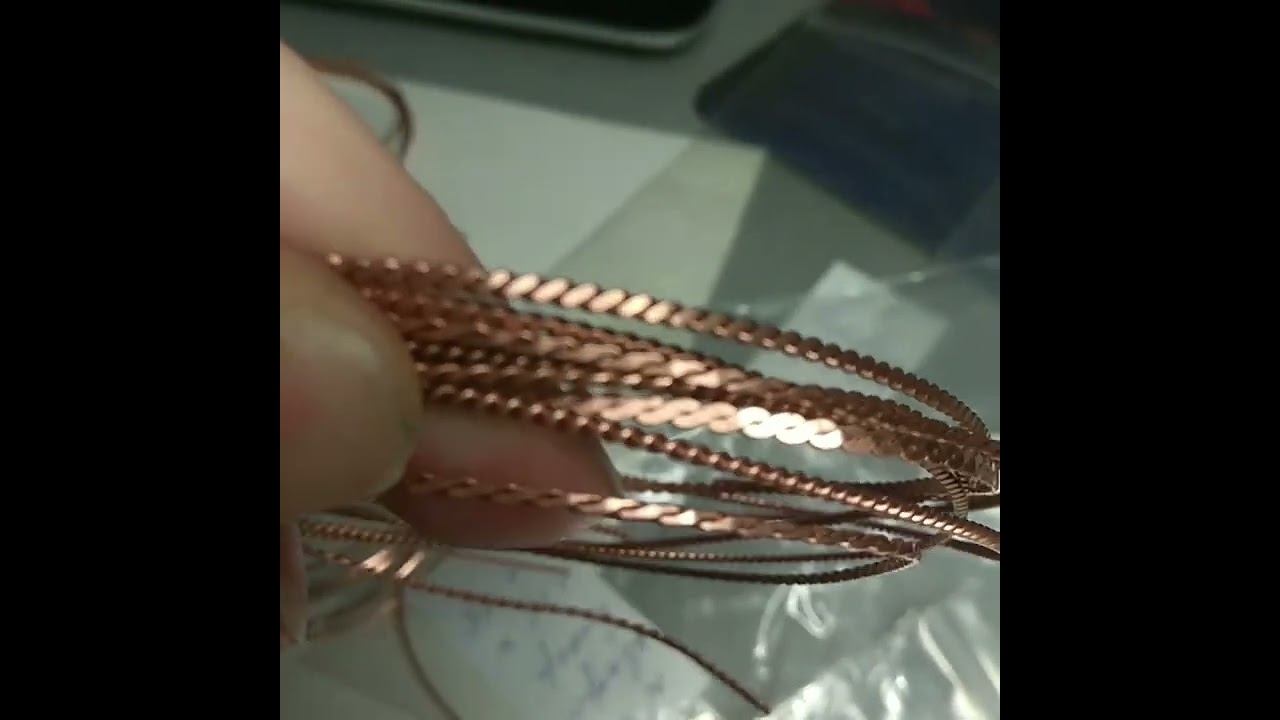 сделала медные образцы, буду делать в серебре такое