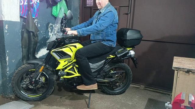 DUKE 300, посадка на перешитое сиденье