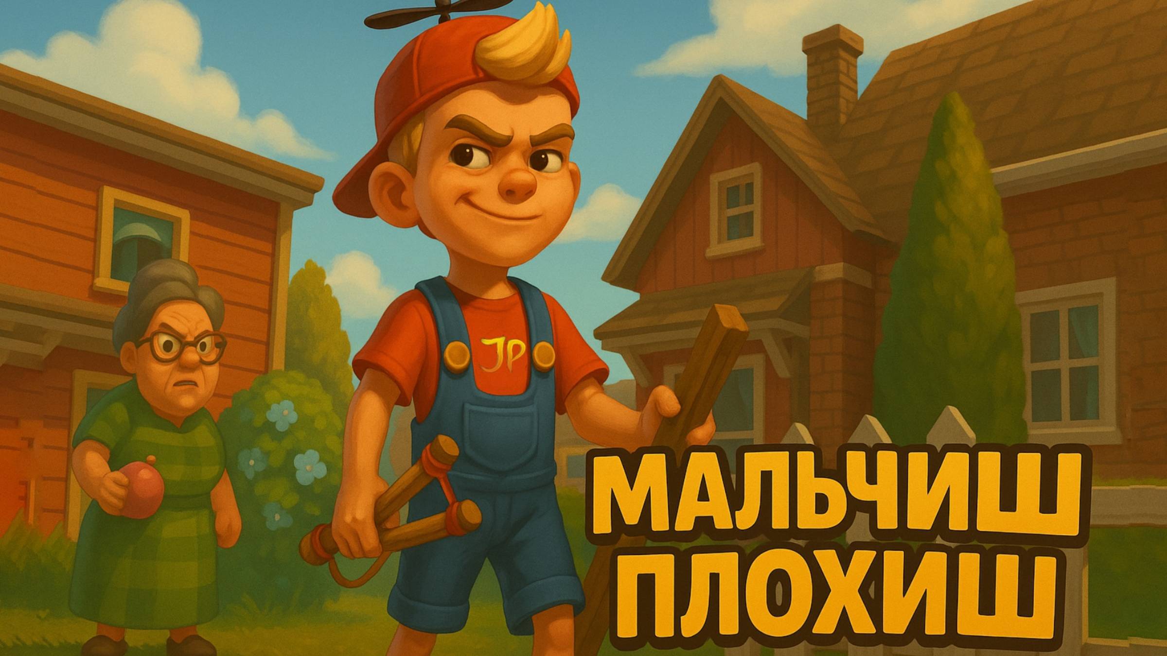 Neighbors Suburban Warfare МАЛЬЧИШ С РОГАТКОЙ БИТВА СОСЕДЕЙ онлайн #3