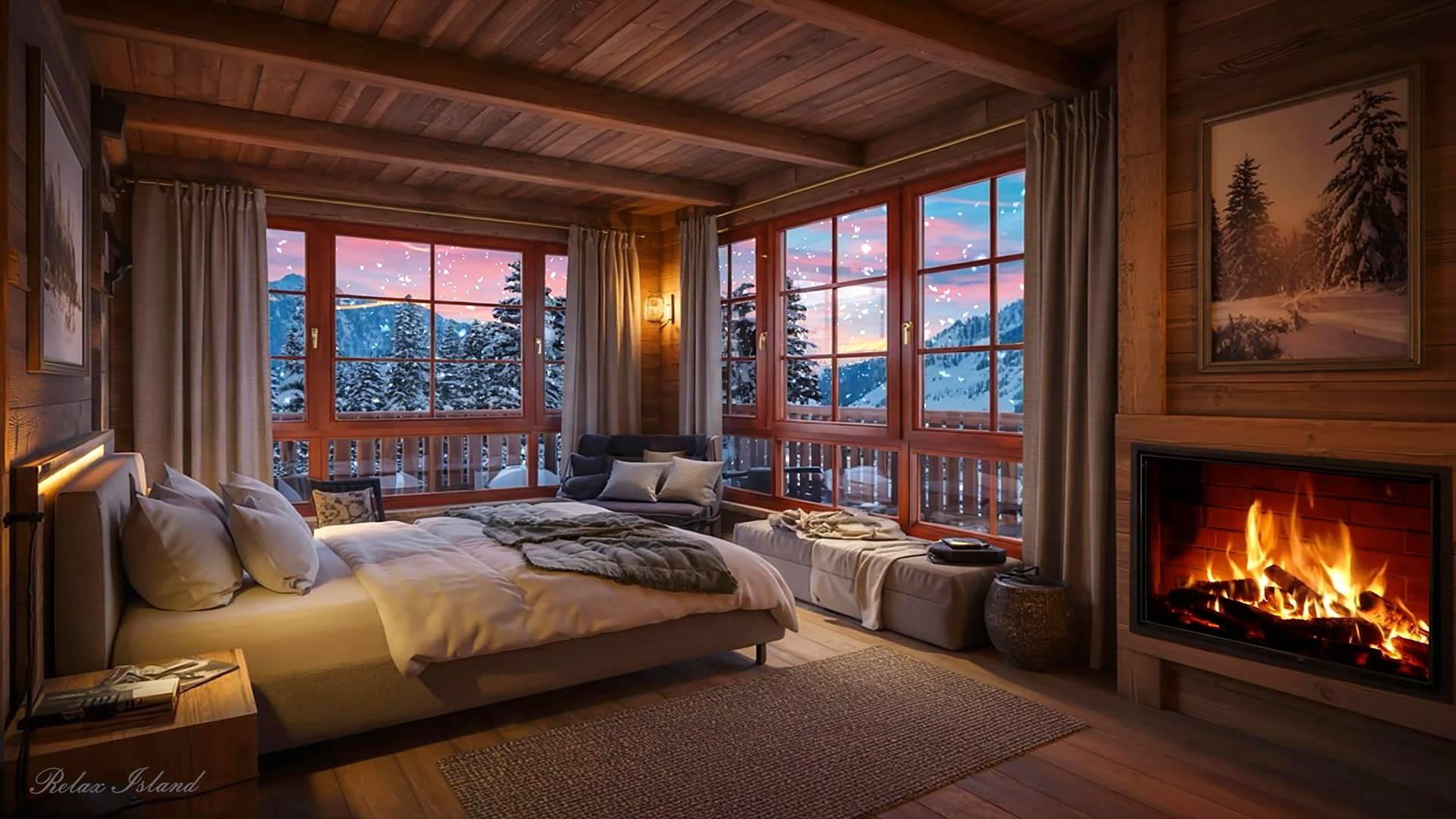 ОЧЕНЬ КРАСИВАЯ МУЗЫКА ДЛЯ ДУШИ И ВОССТАНОВЛЕНИЯ НЕРВНОЙ СИСТЕМЫ! 🎵 НЕЖНЫЙ ЧАРУЮЩИЙ ДЖАЗ У КАМИНА