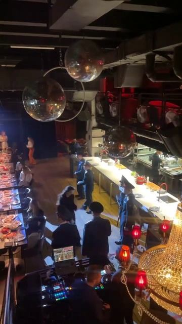 Военный хор под управлением Яцкевича в ресторане "Balagan"