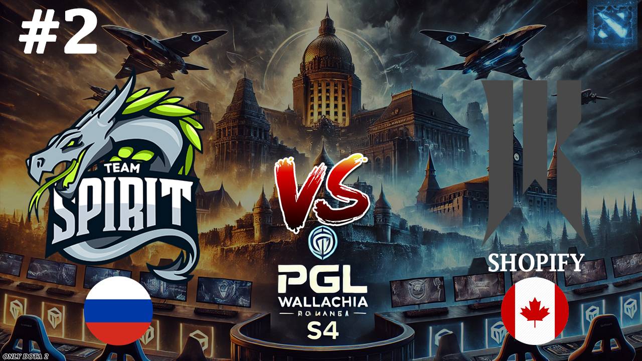ЯТОРО ПОКАЗАЛ ЛУНУ | Spirit vs Shopify Rebellion #2 (BO3) PGL Wallachia S4