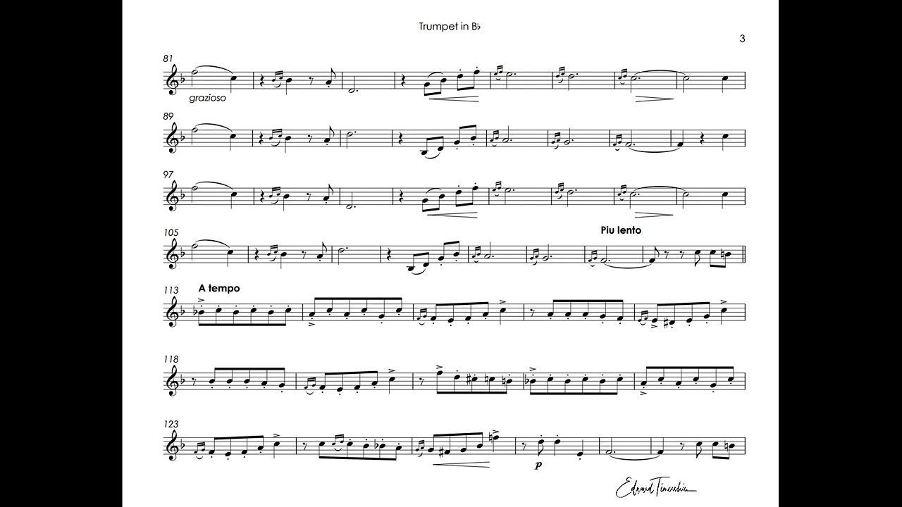 Kreisler, Fritz - Liebesfreud (Love's Joy) - Sergei Nakaryakov trumpet Bb