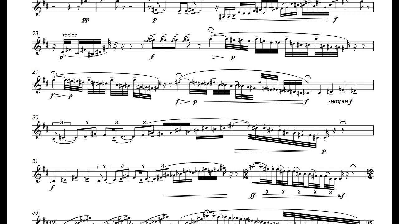 Rueff, Jeanine - Sonatine - Timofei Dokshizer trumpet Bb