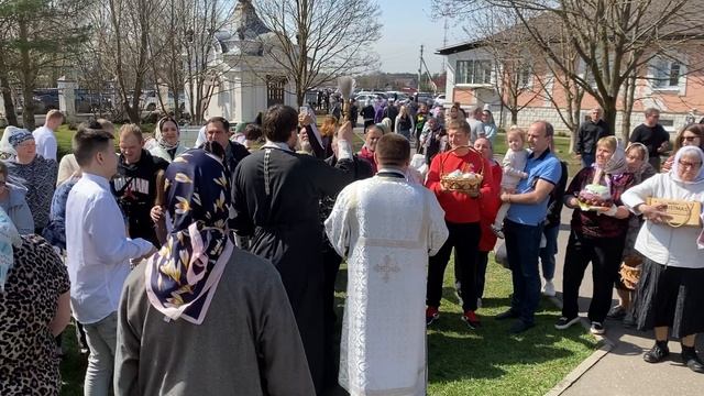 19.04.2025 освящение снедей