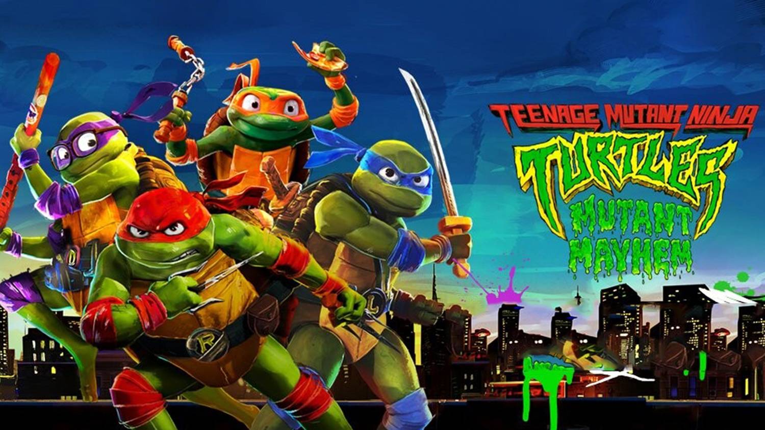 Черепашки-ниндзя: Погром мутантов (2023) | Teenage Mutant Ninja Turtles: Mutant Mayhem (Дубляж)