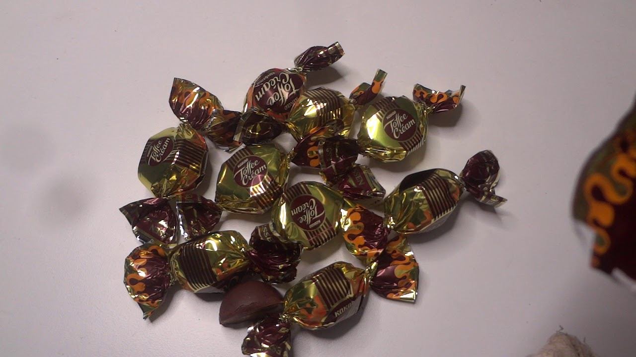 Взял на пробу Конфеты Toffee Cream Какао. Обзор покупок