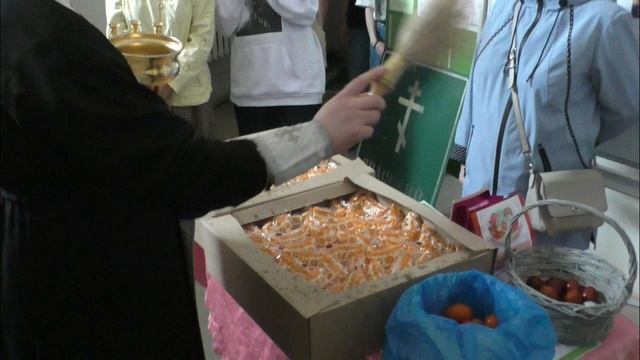 Освящение куличей