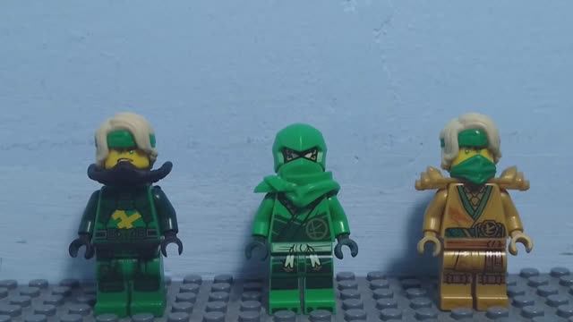 ОБЗОР НА ЛЕГО ФЕГУРКИ НИНЗЯ ЛОЙД.