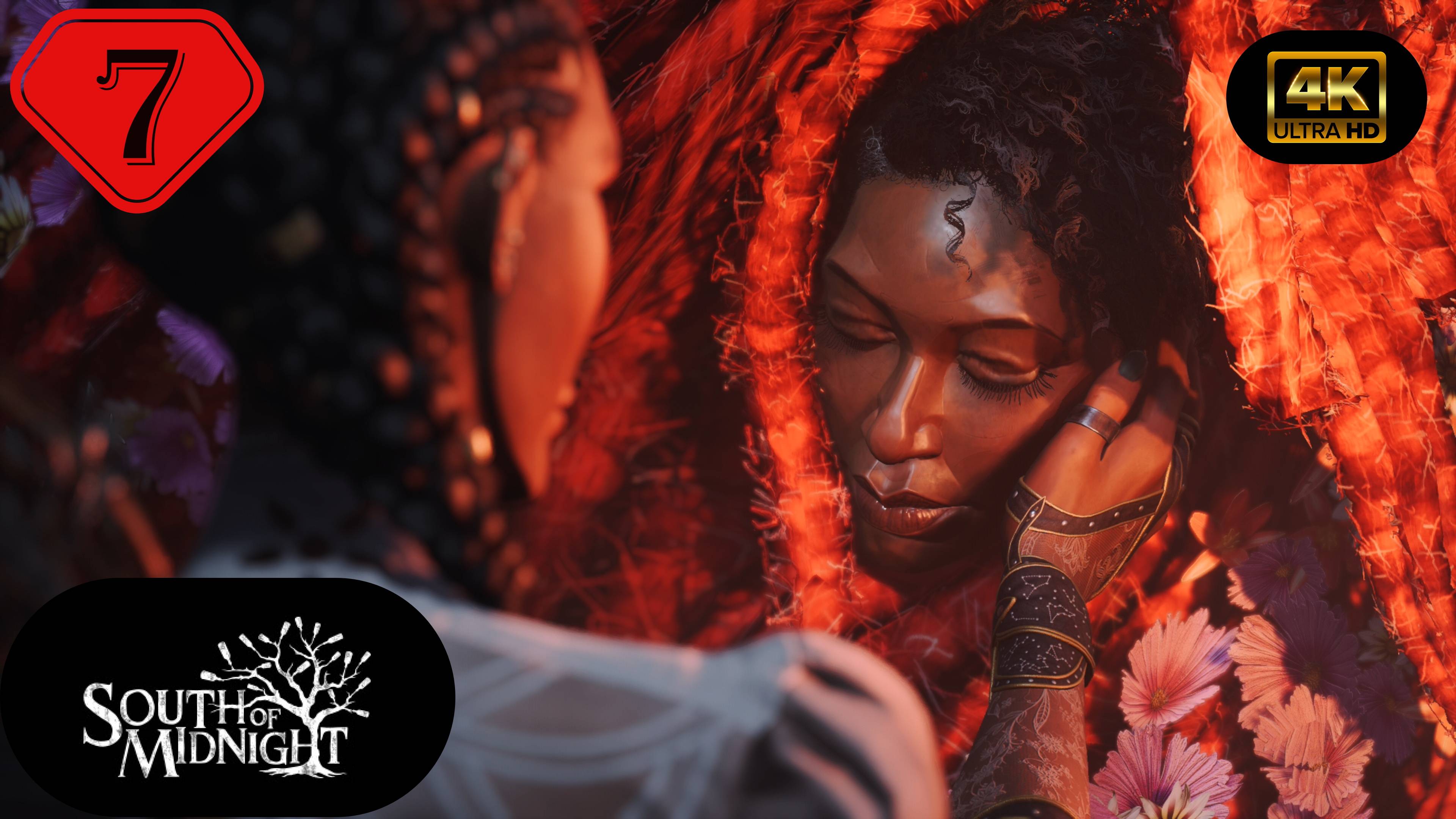 О женщинах и паутинах.Прохождение South of Midnight(4K).На Русском.#Часть7.