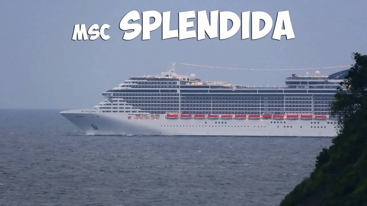 Круизный лайнер MSC Splendida, Владивосток