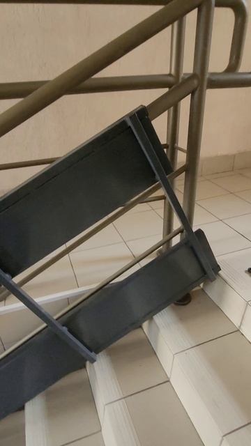 Пандус откидной I Металлический пандус I Пандус для подьезда