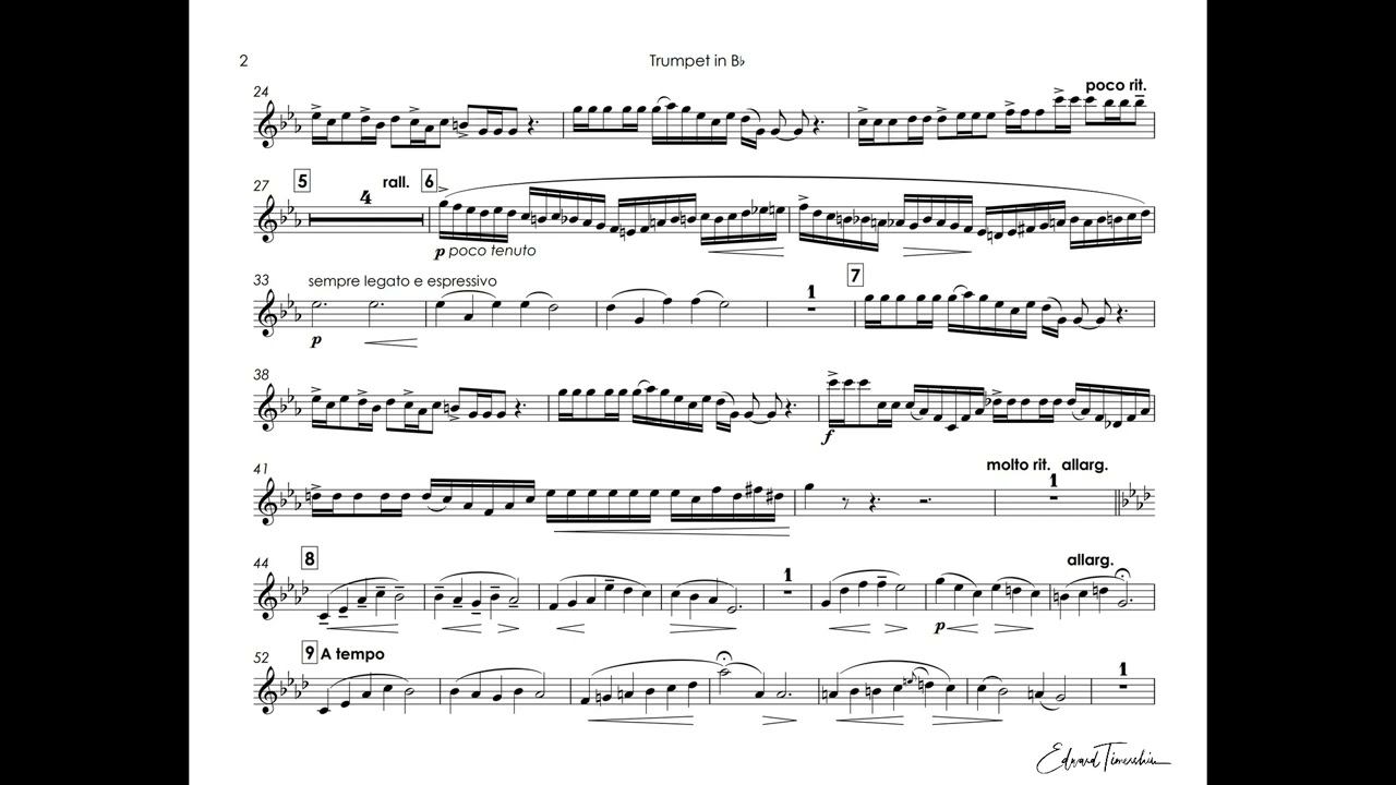 Peskin, Vladimir - Scherzo - Giuliano Sommerhalder trumpet Bb