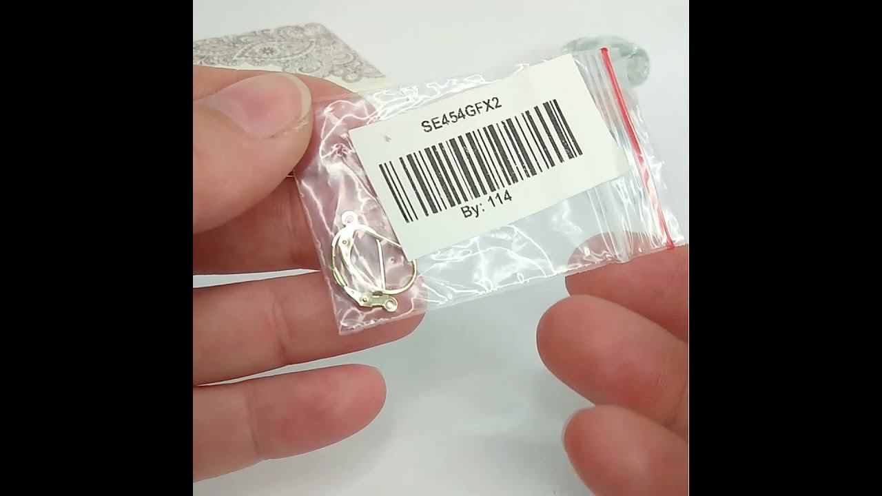 Gold filled earwires