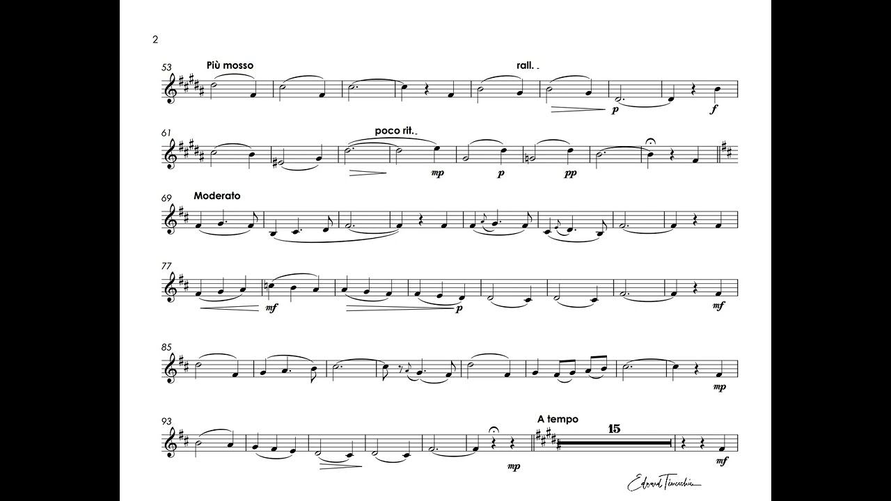 Poulenc, Francis - Les chemins de l'amour - Sergei Nakaryakov trumpet Bb