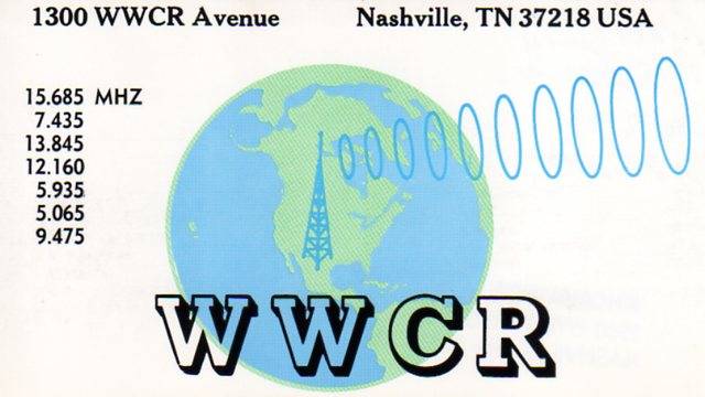 15825 kHz WWCR World Wide Christian Radio (Nashville, TN, USA) 27.05.2022