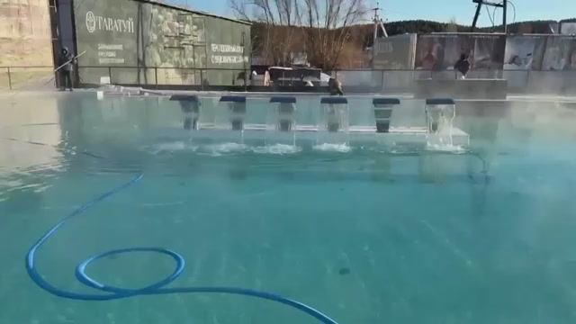 Тестовый запуск водопадов