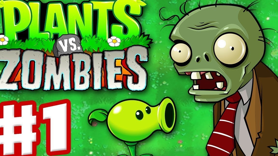 Растения vs Зомби часть 1