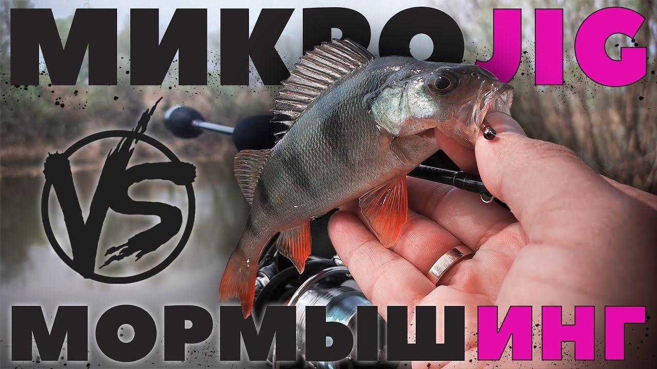 Два трофея за одну рыбалку ► МИКРОДЖИГ vs МОРМЫШИНГ
