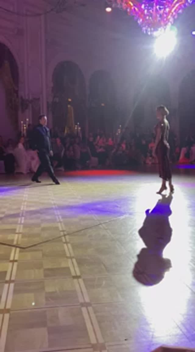 Leandro Oliver & Evgeniya Samoilova. Выступление на Фестивале танго La Boca 2025.