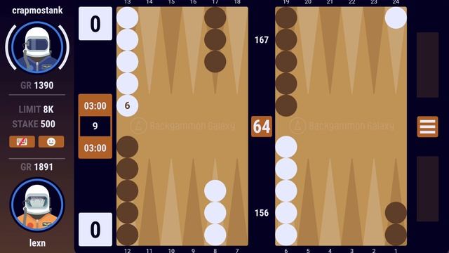 УЖАСНЕЕ ПОЗИЦИИ У МЕНЯ ЕЩЕ НЕ БЫЛО | НАРДЫ ОНЛАЙН | BACKGAMMON GALAXY |